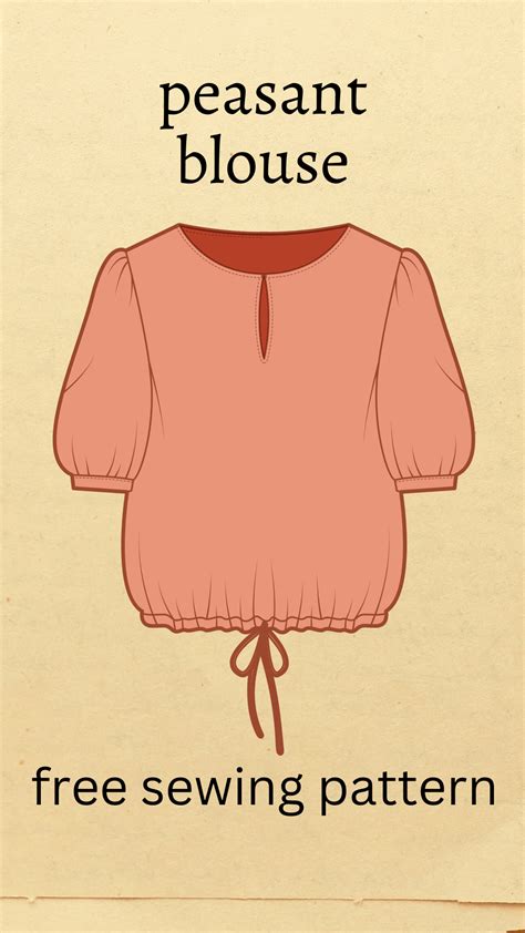 Peasant Blouse Pattern Payhip Peasant Blouses Pattern Free