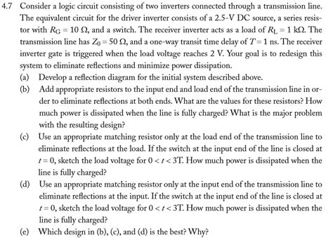 Solved Consider A Logic Circuit Consisting Of Two Chegg Com
