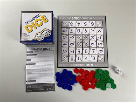 sequence dice game rules how to play sequence dice
