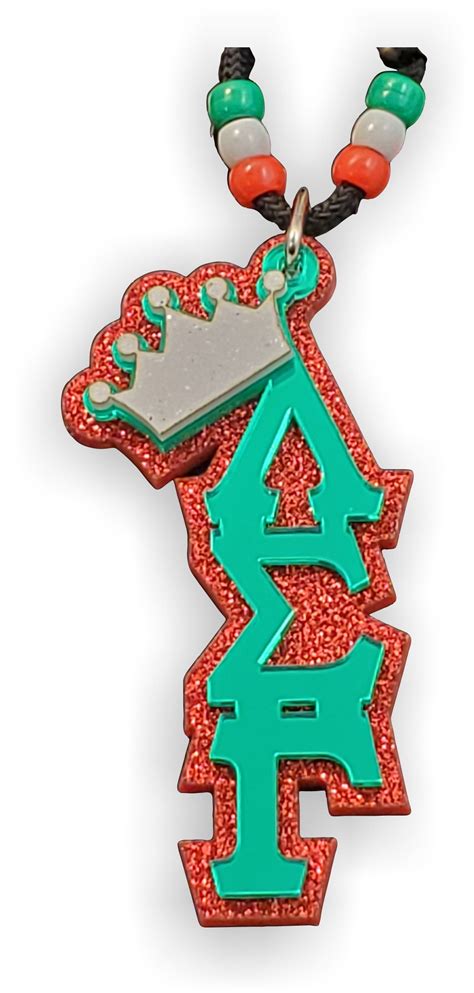 Lambda Sigma Gamma Tiki 3 Layer With Crown Etsy