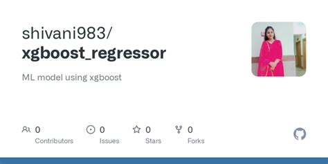 github shivani983 xgboost regressor ml model using xgboost shivani virang