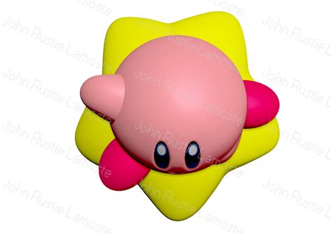 3d Kirby Character Model Turbosquid 1250436