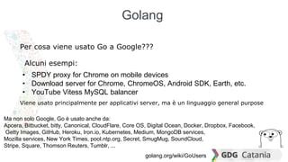Golang Introduzione PPT