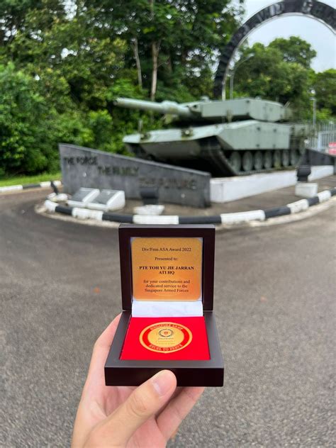 Divfmnasa Armyrecognition Gratitude Teamwork Jarran Toh Yu Jie