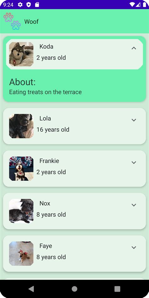 GitHub Sedanuronderr Woof Compose App Compose Lazy Column Compose UI Scaffold Jetpack