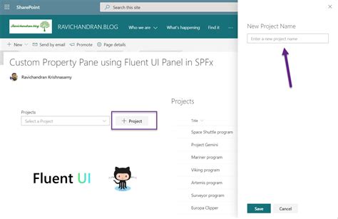 Custom Property Pane Using Fluent UI Panel In SPFx Ravichandran Blog