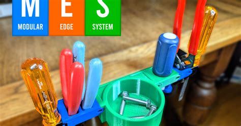 Modular Edge System Interlocking Tool Organizer By 3d Chihuahua Download Free Stl Model