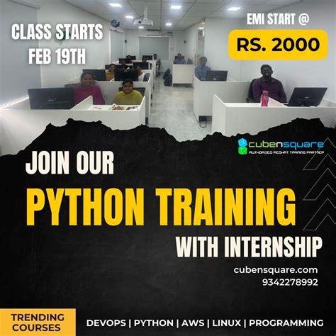 Join Python Training At Cubensquare Cubensquare Posted On The Topic Linkedin