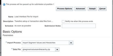 How To Import Segment Value Via Fbdi