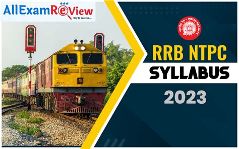 Rrb Ntpc Syllabus 2023 Free All Exam Review