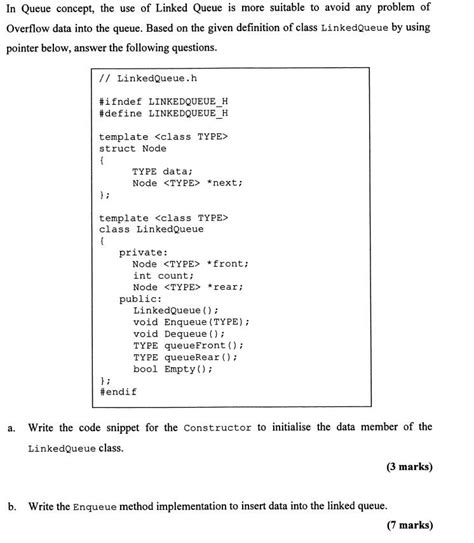 solved in queue concept the use of linked queue is more