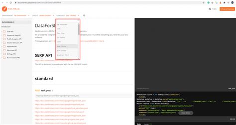 What Programming Languages Does Your Api Supportintegrate With Dataforseo