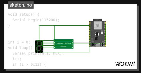 7seg Wokwi Esp32 Stm32 Arduino Simulator