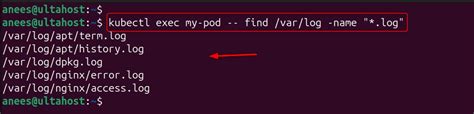 how to use kubectl exec command ultahost knowledge base