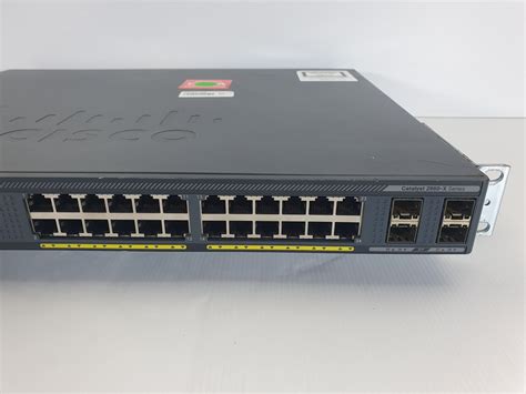 Cisco Catalyst 2960 X Series Ws C2960x 24ps L V04 24 Port Gigabit Ethernet Switch