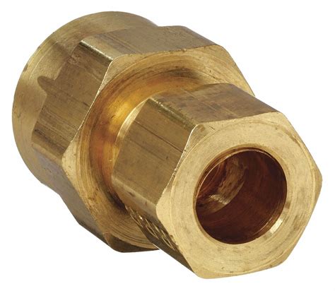 Parker 1 2 In Od X 1 2 In Pipe Fitting Size Compression X Fnptf Compression Fitting Adapter