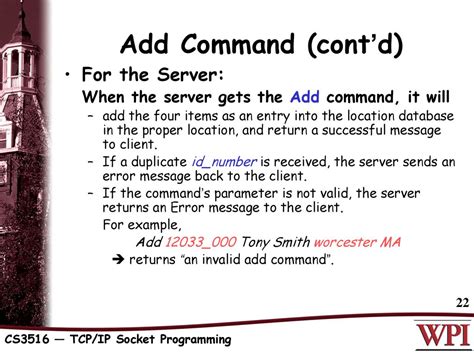 CS3516 — TCP/IP Socket Programming - ppt download