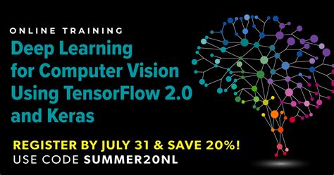 Deep Learning For Computer Vision Withtensorflow 20 And Keras Edge