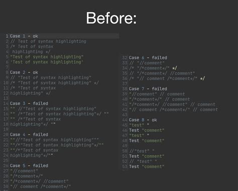 Problem With Comments Regex · Issue 9 · Massivemadnesssquircle Ce · Github