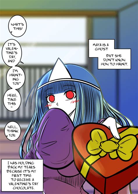 Im Haunting You So Heres A Chocolate~ R Wholesomeanimemes