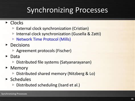 Synchronizing Processes Ppt Download