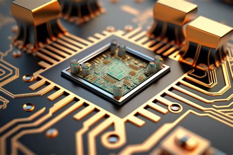premium photo photo printed circuit board