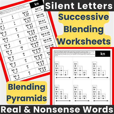 Segmenting And Blending Worksheets
