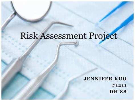 PPT Risk Assessment Project PowerPoint Presentation Free Download ID 2117388