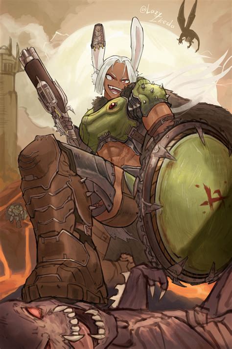 Lazy Ikeda Doomguy Imp Doom Mirko Boku No Hero Academia Doom