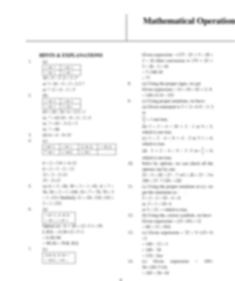 SOLUTION Mathematical Operation Questions Answers And Explanation Pdf Studypool