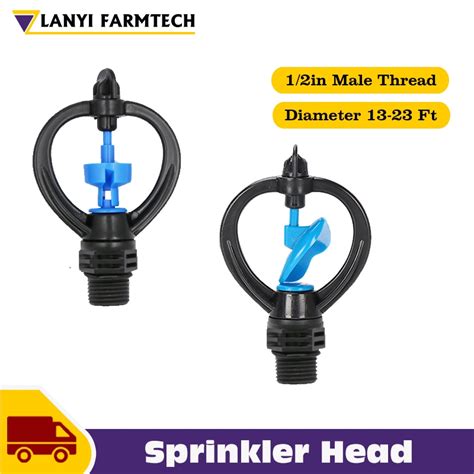 water sprinkler head garden sprinkler sprayer 1 2 male thread iterface