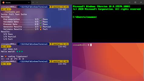 Windows Terminal 10 Released With Support For Profiles Multiple Panes And Unicode Characters