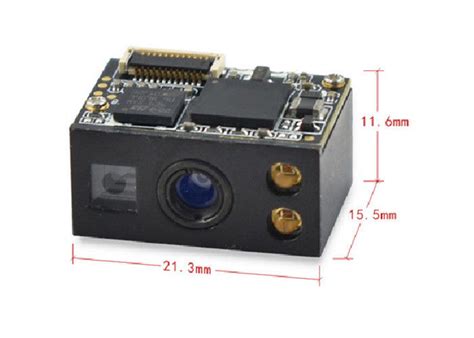 2d Arduino Barcode Scanner Module Mini 3mil Laser Qr Code Reader With Closer Decoding