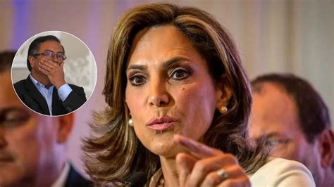 María Elvira Salazar respaldó a Javier Milei y arremetió contra el presidente Petro Ladrón