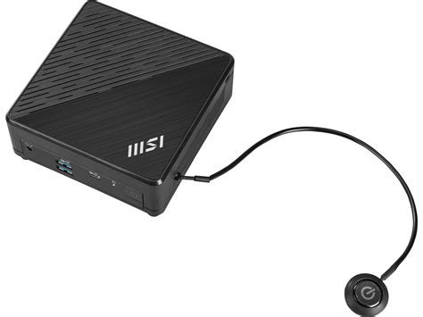 MSI Desktop Computer Cubi N ADL US Intel Processor N Series N GHz GB DDR GB M