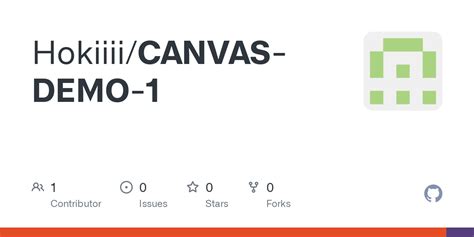 Github Hokiiii Canvas Demo