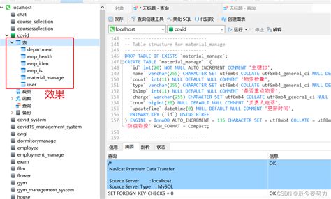 Navicat使用教程案例详解 CSDN博客