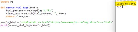 4 Best Ways To Strip HTML Tags From A Python String Be On The Right