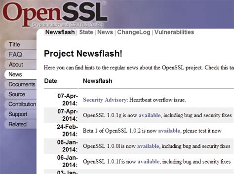 openssl heartbleed vulnerability lets attackers spy on secure web