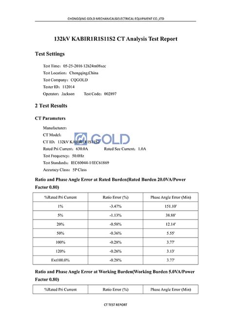 Gdva 405 Automatic Current Transformer And Potential Transformer Tester