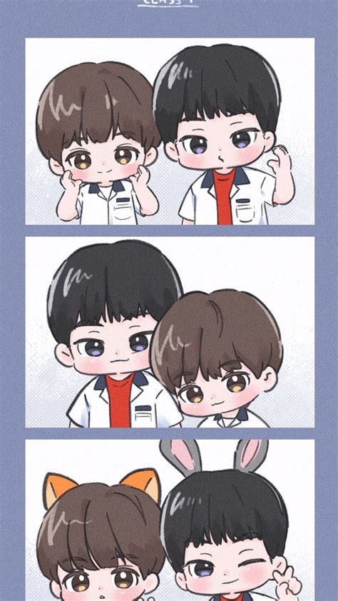 Weak Hero Chibi Artwork In 2025 Cute Drawings Hero Drama Character Art