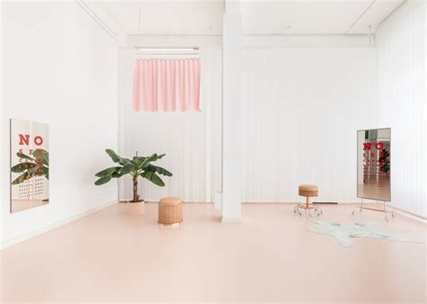 10 Of The Most Popular Pink Hued Interiors On Dezeens Pinterest Boards