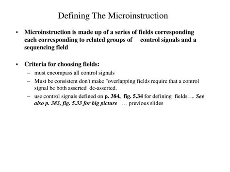 the processor data path and control chapter 5 part 3 microprogrammed