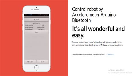 Control Robot By Smartphones Accelerometer With Arduinobluetooth App Su Amazon Appstore