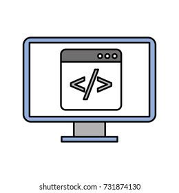 Programming Window Script Code Computer Stock Vector Royalty Free Shutterstock