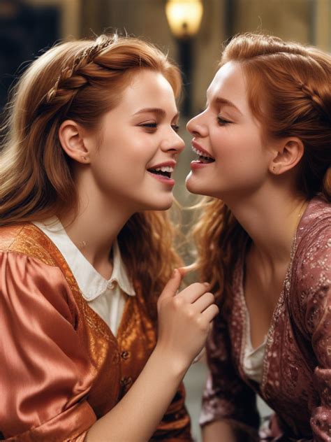 Hermione Granger And Ginny Weasley Giggling