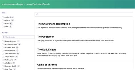 Vue Instantsearch Examples Codesandbox