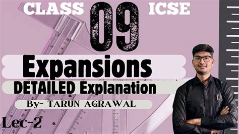 icse class ix maths expansion part ii by tarun agrawal 2024 2025