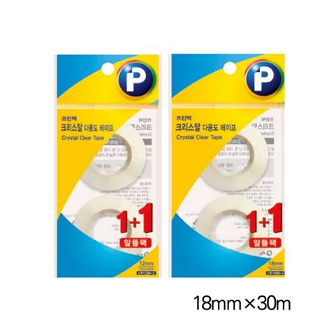 테이프테이프컷터기 프린텍 Cr1830 2 크리스탈테이프 리필1118 X 30 코랩샵 Kolab 연구용 기자재 실험용 기초 소모품 및 연구 장비 전문 쇼핑몰
