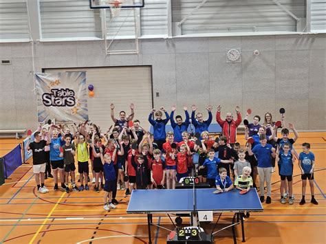 Feestelijk Table Stars Finaletoernooi Vol Beweging En Enthousiasme Tafeltennis Nl